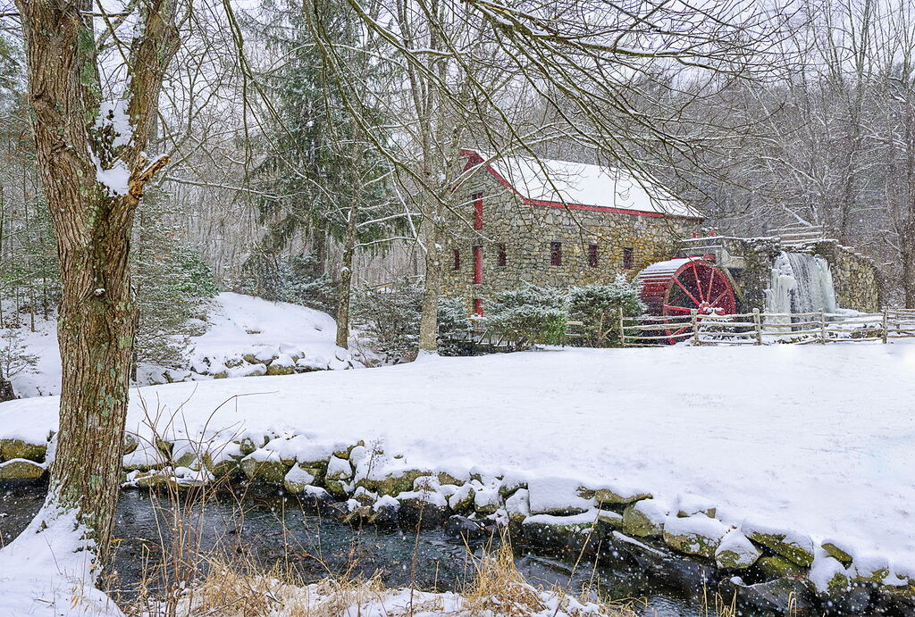 Grist Mill in the snow - UPDATED - Image Critiques - Nature ...