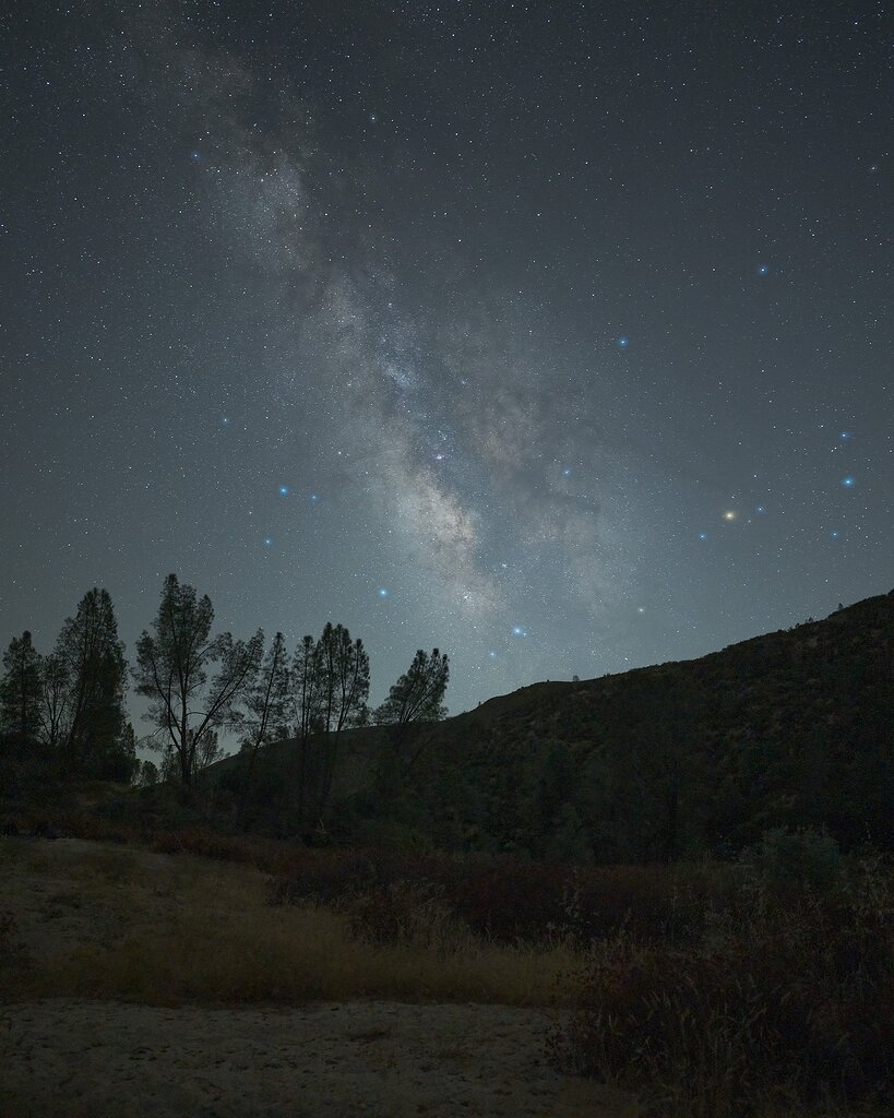 Milky Way over Pinnacles National Park - Image Critiques - Nature ...