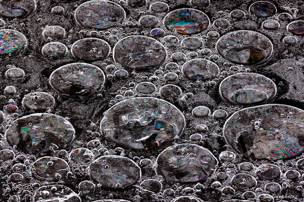 Frozen Bubbles - Image Critiques - Nature Photographers Network
