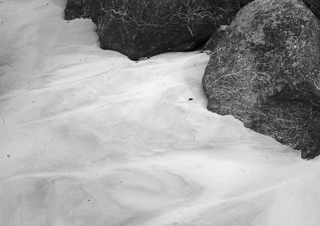 The beach. Veins in sand and stones - Image Critiques - Nature ...