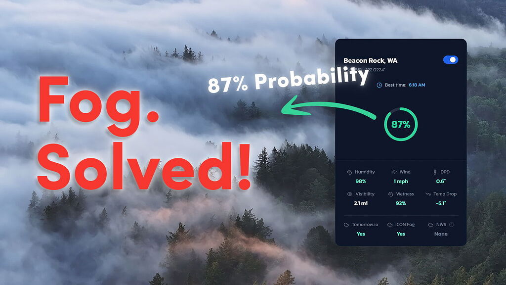 Fog App for Nature Photographers - Resources - Nature Photographers Network