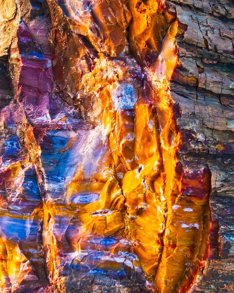 Petrified Colors - Abstract Nature Critiques - Nature Photographers Network