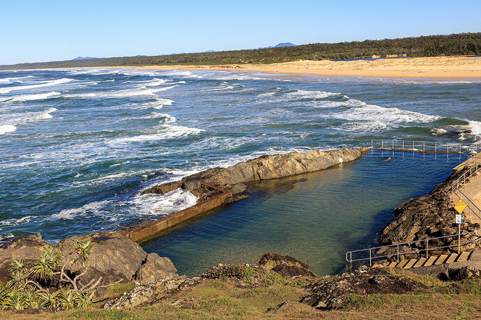 Sawtell Memorial Rock Pool (+revised) - Image Critiques - Nature ...